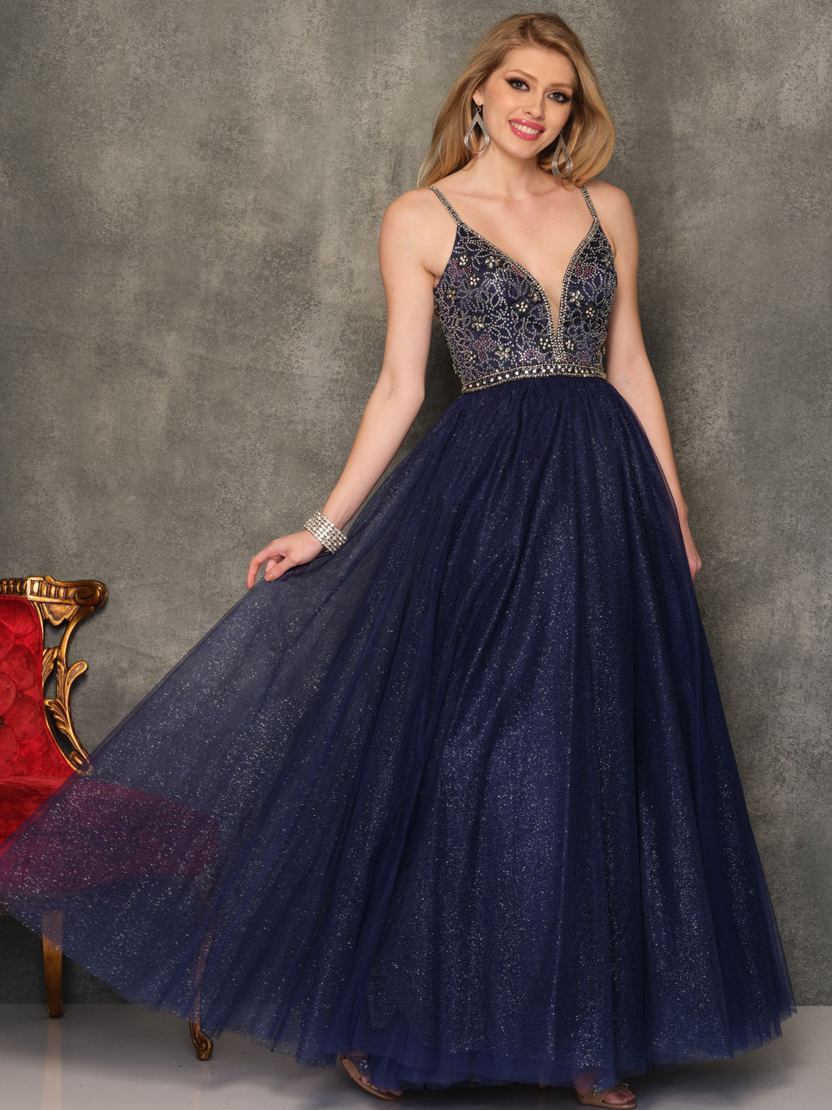 Dave & Johnny Prom Dress 10698 - Dave & Johnny